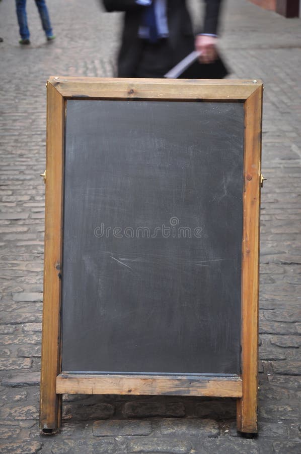 Empty blackboard panel stock image. Image of text, message - 80639341