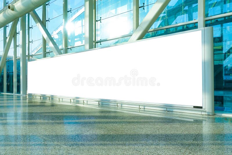 Empty Bill Board Blank Billboard Stock Image - Image of street, outdoor ...