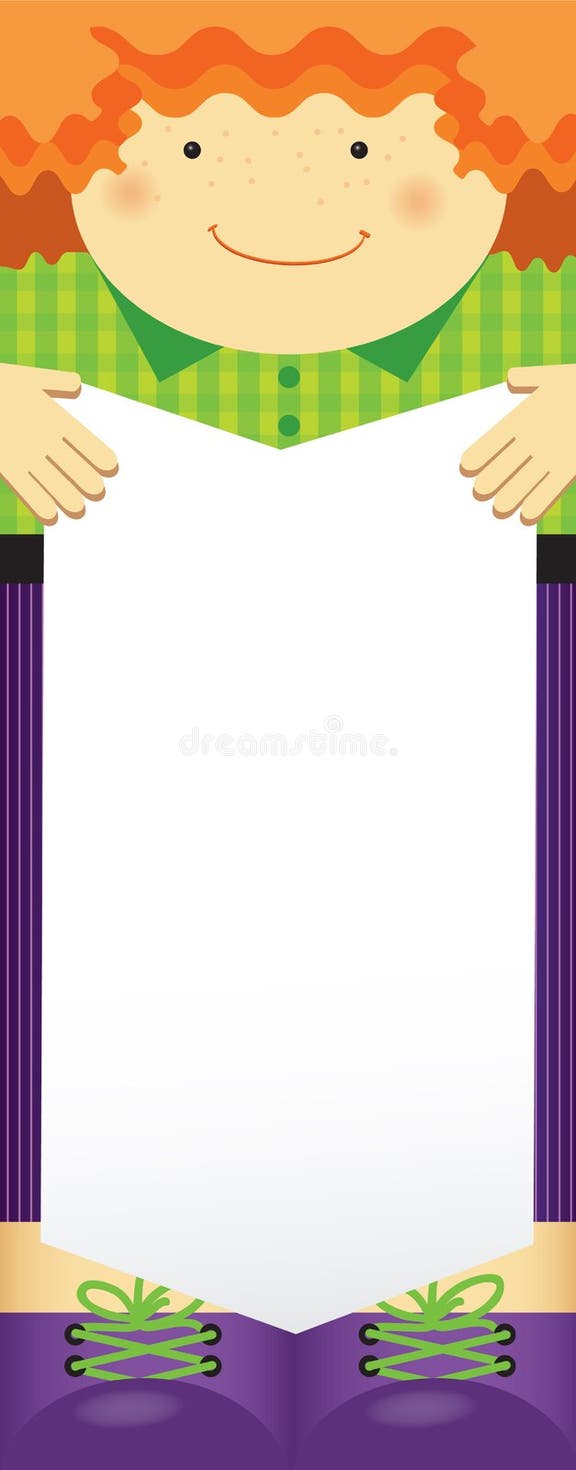 Empty blank. Boy stock vector. Illustration of drawing - 15512735