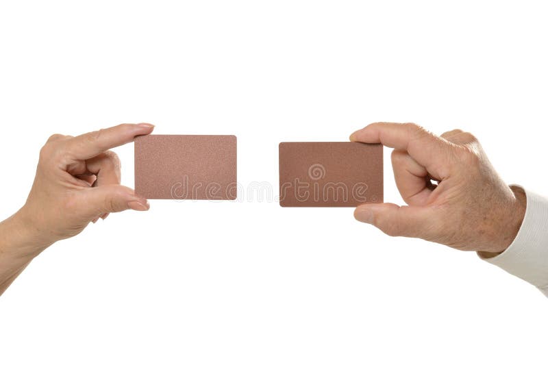 Empty blank cards stock image. Image of blank, fingers - 40159307
