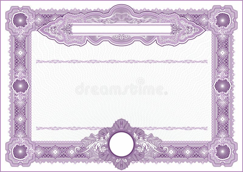 An Empty Blank for Creating Certificates, Diplomas or Other Securities ... An Empty Blank for Creating Certificates, Diplomas or Other Securities ...