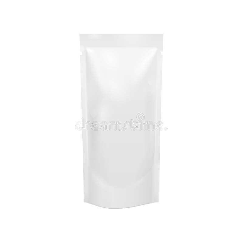 Empty Blank of Foil or Paper Food Stand . Vector Stock Vector ...