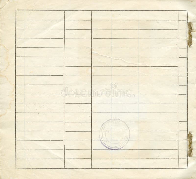 Empty blank form stock photo. Image of empty, paper, list - 27033892