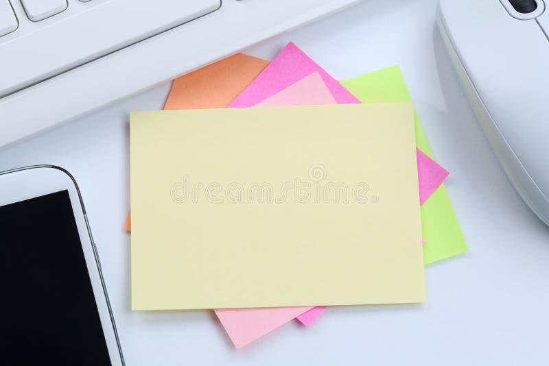 Empty Blank Note Paper Notepaper Notes Copyspace Copy Space Info Stock ...