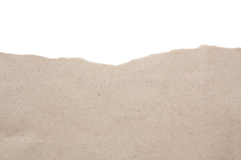 Empty Blank Recycle Paper Tear Paper Stock Image - Image of recycle ...