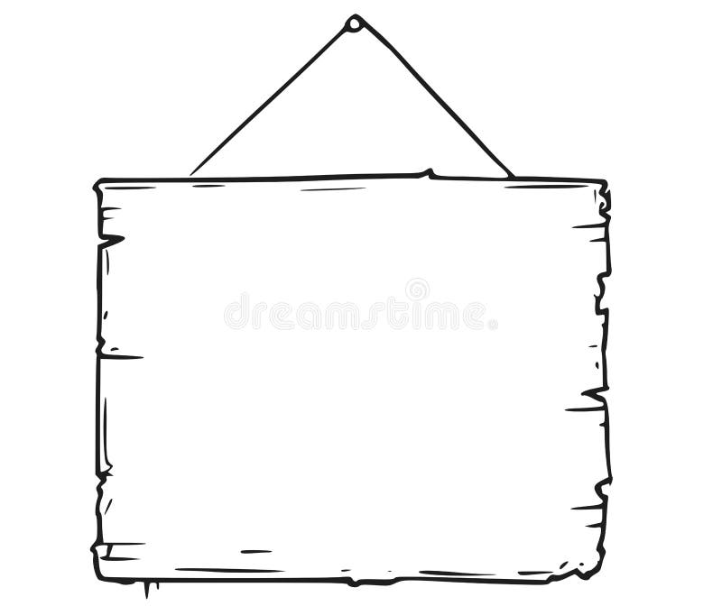 Signage Drawing Stock Illustrations – 105,304 Signage Drawing Stock ...