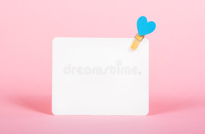 Empty Blank for Text. Greeting Card. Romantic Message Stock Photo ...