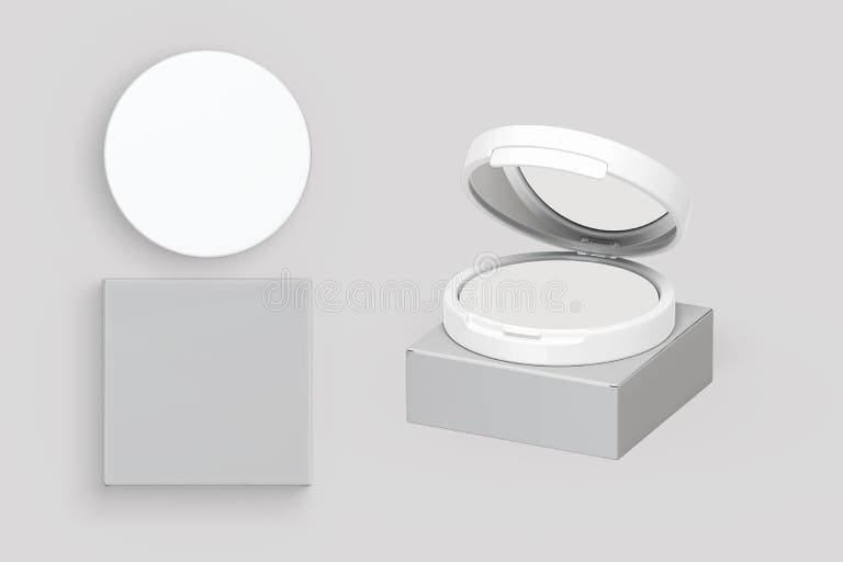 Face Powder Box Template Stock Illustrations – 1,212 Face Powder Box ...