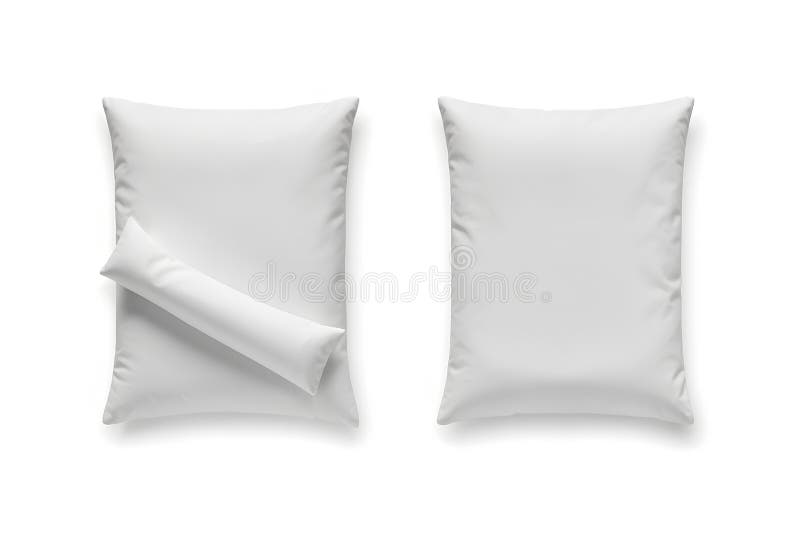 Empty Blank White Plastic Parcel Bag Isolated on a White Background ...