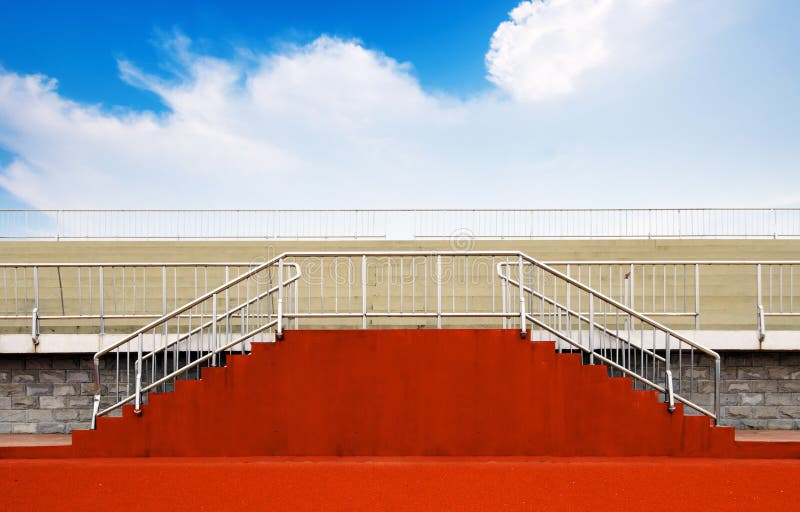 Empty Bleachers for an Event Stock Photo - Image of park, crowd: 19969476