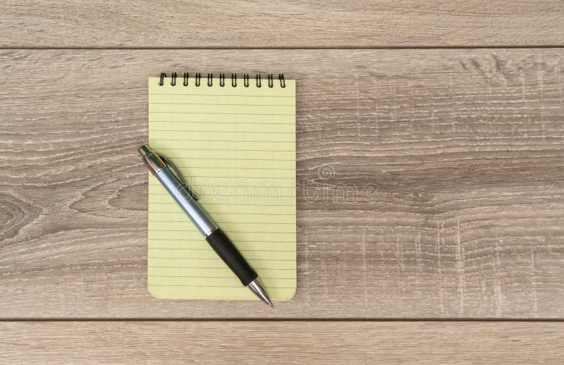 An empty block and a pen stock image. Image of notepaper - 126912461
