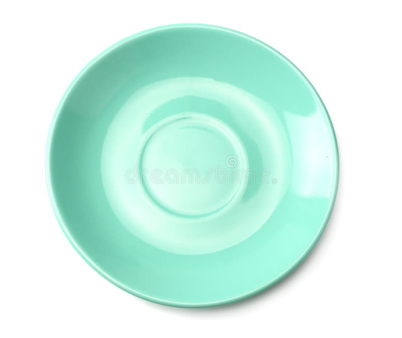 Plates or Dishes Top View Set Isolated Stock Image - Image of ...