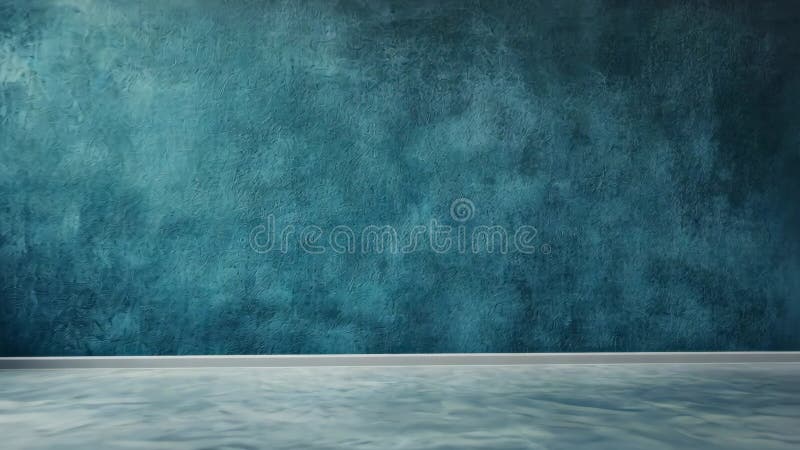 Empty Blue Wall with Textured Surface, Minimalist Background Stock ...