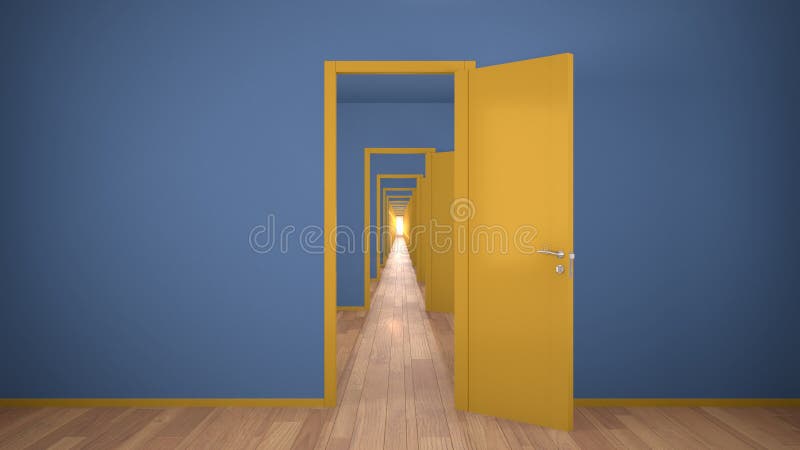 Infinite Doors Stock Illustrations – 118 Infinite Doors Stock ...