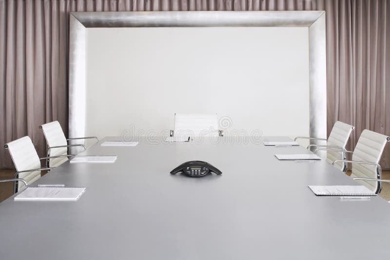 Photo of Empty Board Room stock image. Image of modern - 191843181