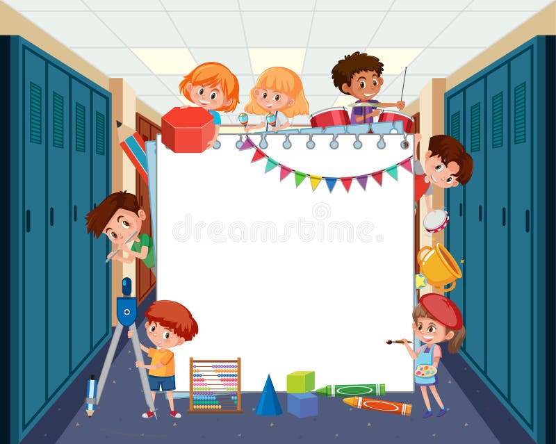 Activities Border Cartoon Kids Stock Illustrations – 59 Activities ...