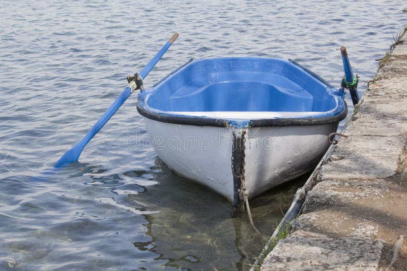 The empty boat stock photo. Image of catalu, spain, fishing - 13952394