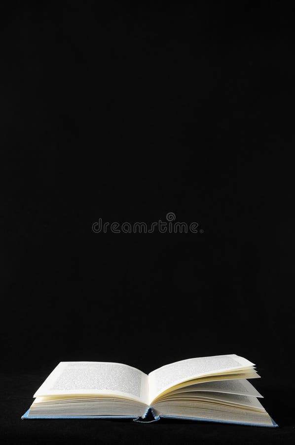 Empty Book stock photo. Image of isolated, note, literature - 35068464