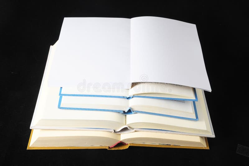 Empty Book stock photo. Image of learning, open, book - 35068606