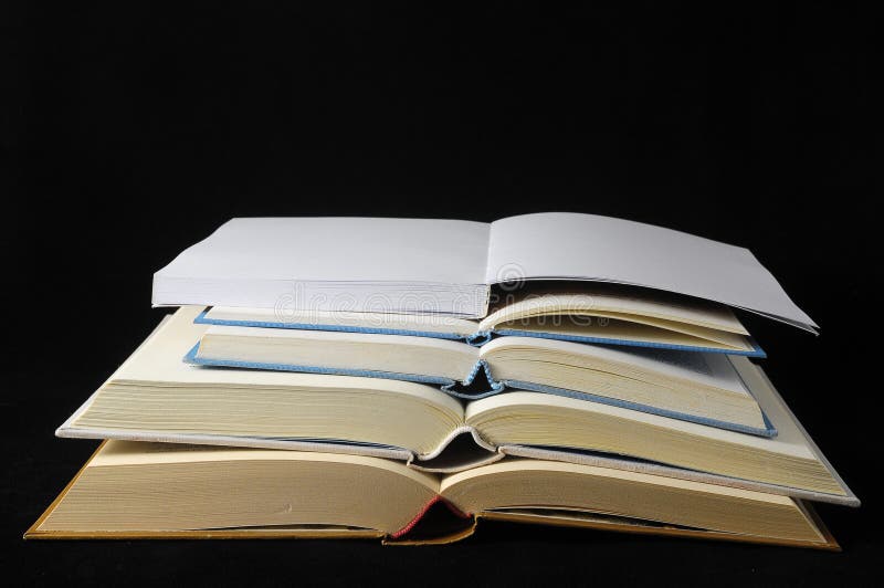 Empty Book stock image. Image of open, textbook, shelf - 35170069