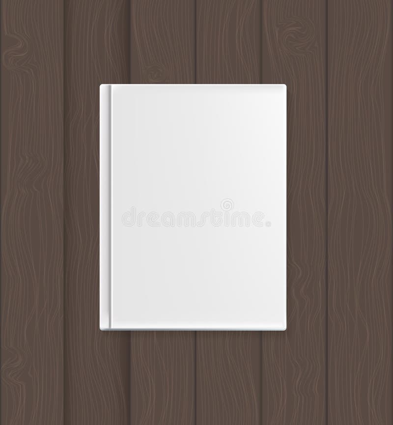 Empty Book Cover Template for Your Text or Images. Vector Illustration ...