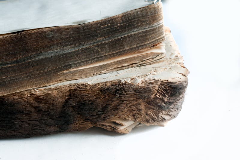 Book with burnt edge stock photo. Image of book, backgrounds - 20666788