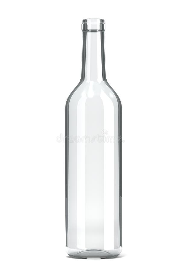 Empty Bottle stock illustration. Illustration of single - 38435845