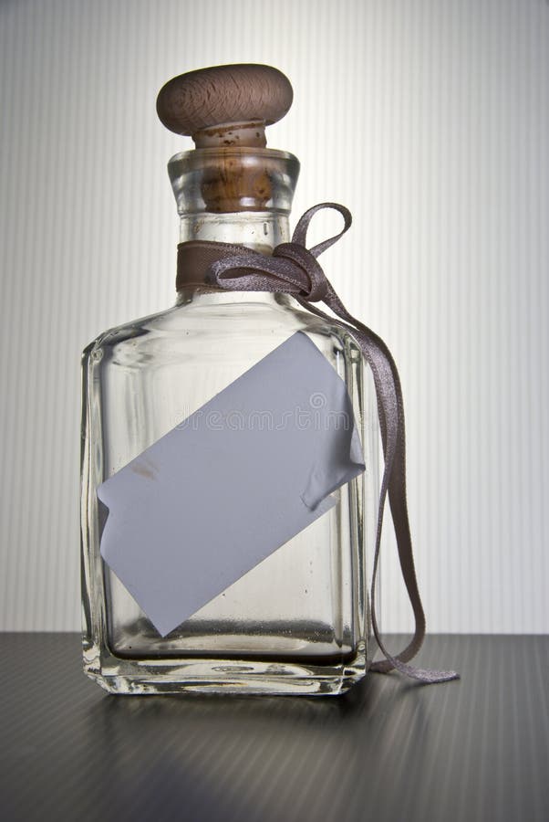 Empty bottle stock photo. Image of brown, grey, container - 6310804