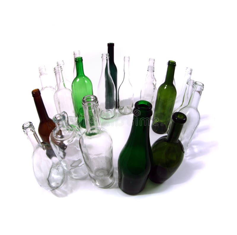 Empty bottles stock photo. Image of empty, brown, opened - 13317072