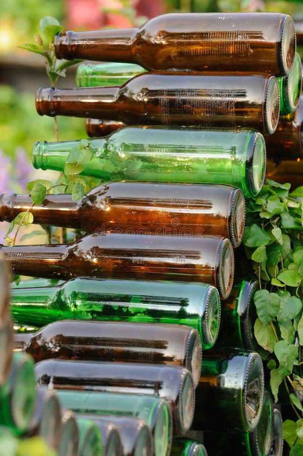 Empty bottles stock image. Image of reuse, waste, glass - 16674545