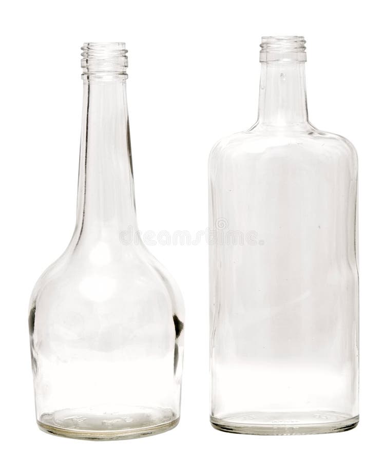 Empty bottles stock image. Image of clean, beverage, elegant - 17262445