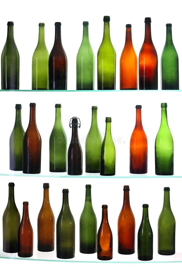 Colourful bottles 2 stock photo. Image of store, green - 20619324