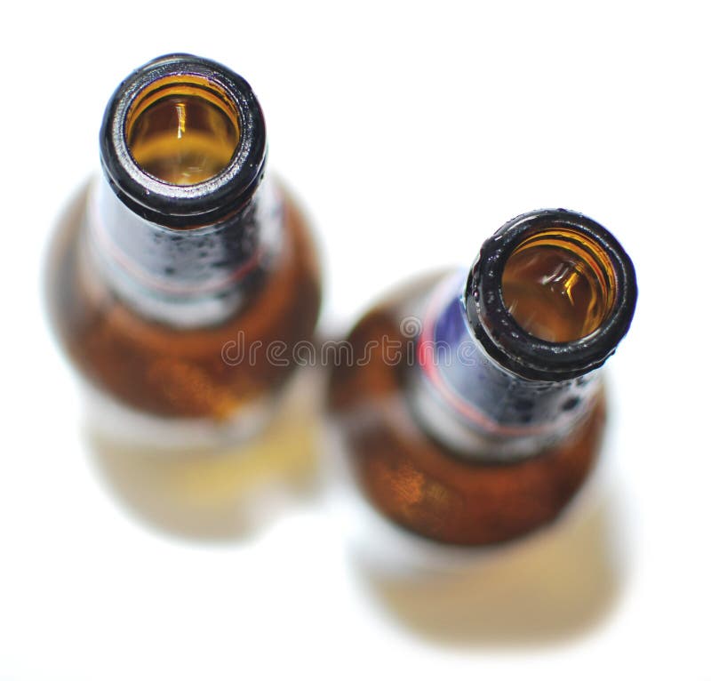 Empty Bottles of Beer stock photo. Image of alcohol, brewed - 13313064