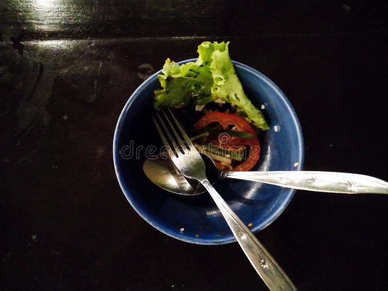 Dirty Bowl stock image. Image of home, lunch, used, cookery - 335623915