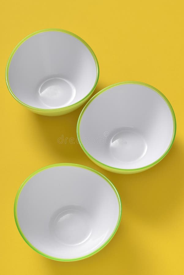 Empty bowls stock image. Image of full, clean, lunch - 88074093