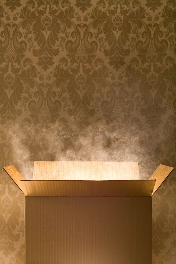 Empty Box stock image. Image of empty, yellow, corrugated - 10382055