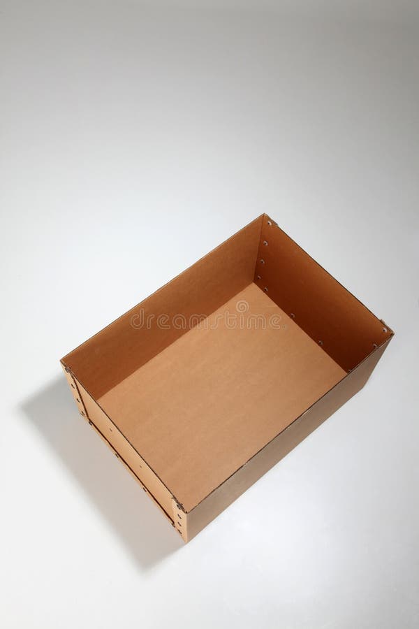 Empty box stock photo. Image of copyspace, material, cardboard - 11384368