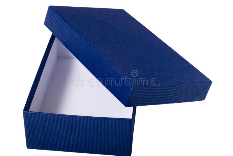 Empty box stock photo. Image of carton, isolated, gift - 28709568
