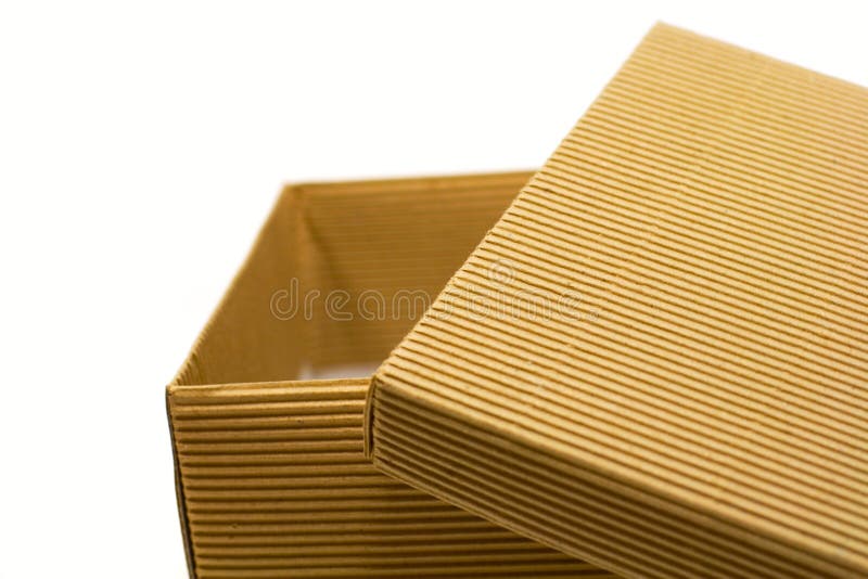 Empty box stock photo. Image of gift, storage, brown, cardboard - 6990460