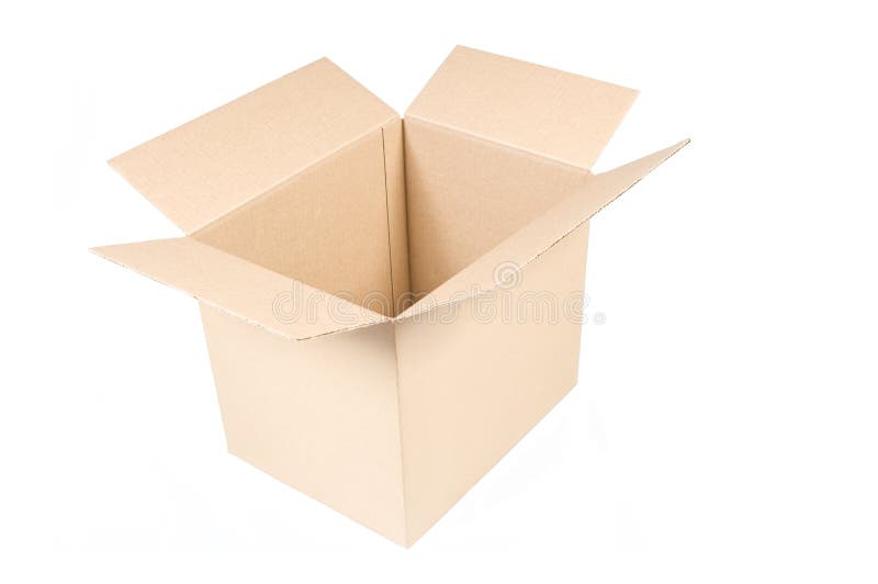 Cardboard box stock image. Image of shipping, delivery - 2710957