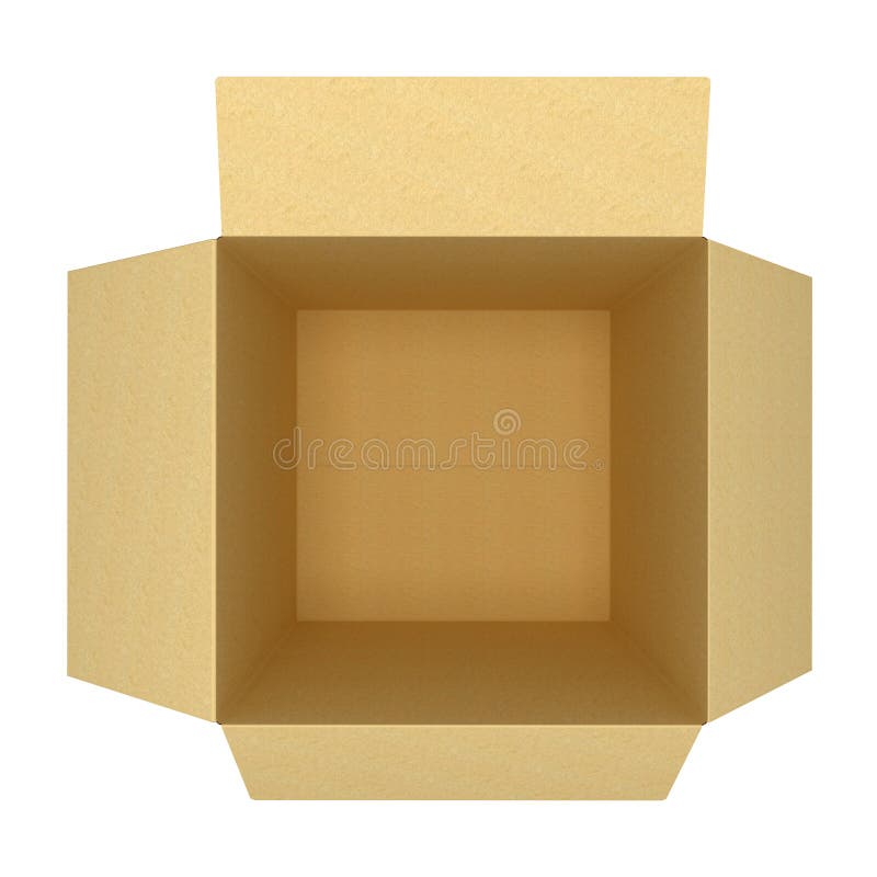 Empty box stock illustration. Illustration of inside - 30890600