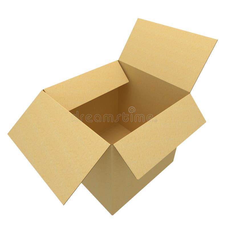 Empty box stock illustration. Illustration of office - 30890616
