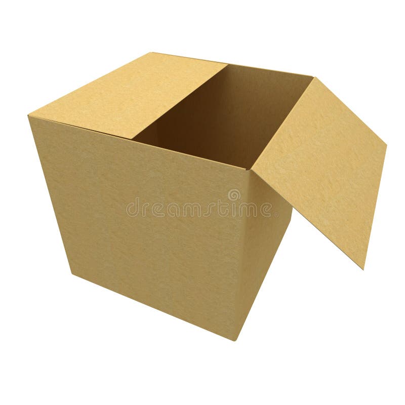 Empty box stock illustration. Illustration of inside - 30890646