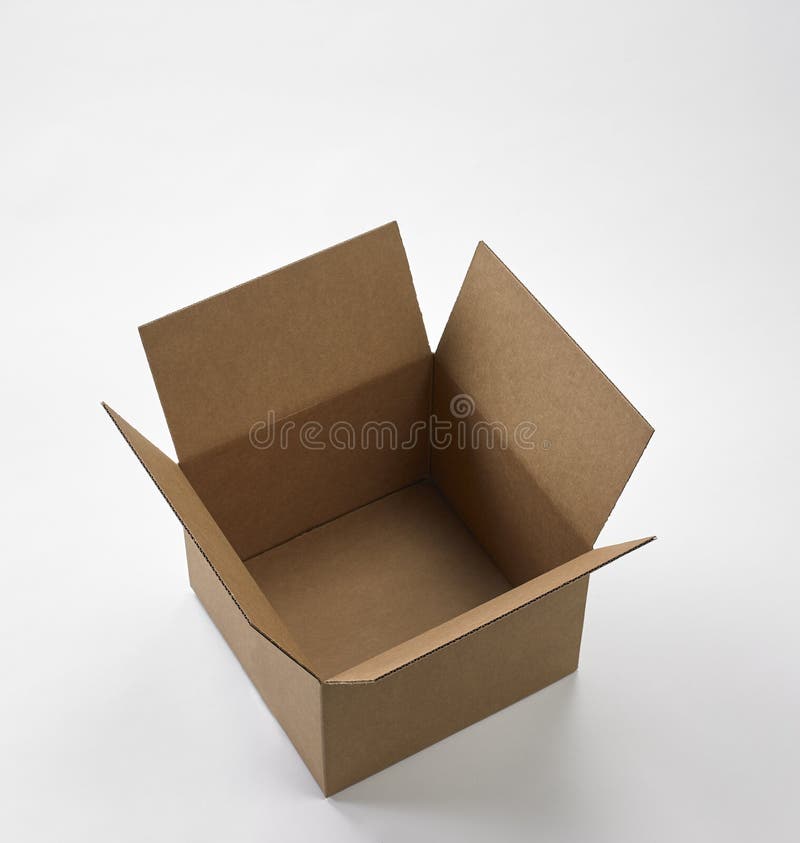 Empty Box stock photo. Image of surprise, square, christmas - 64375192