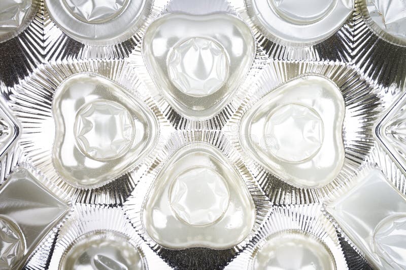 Empty box of chocolates stock image. Image of white - 269743827