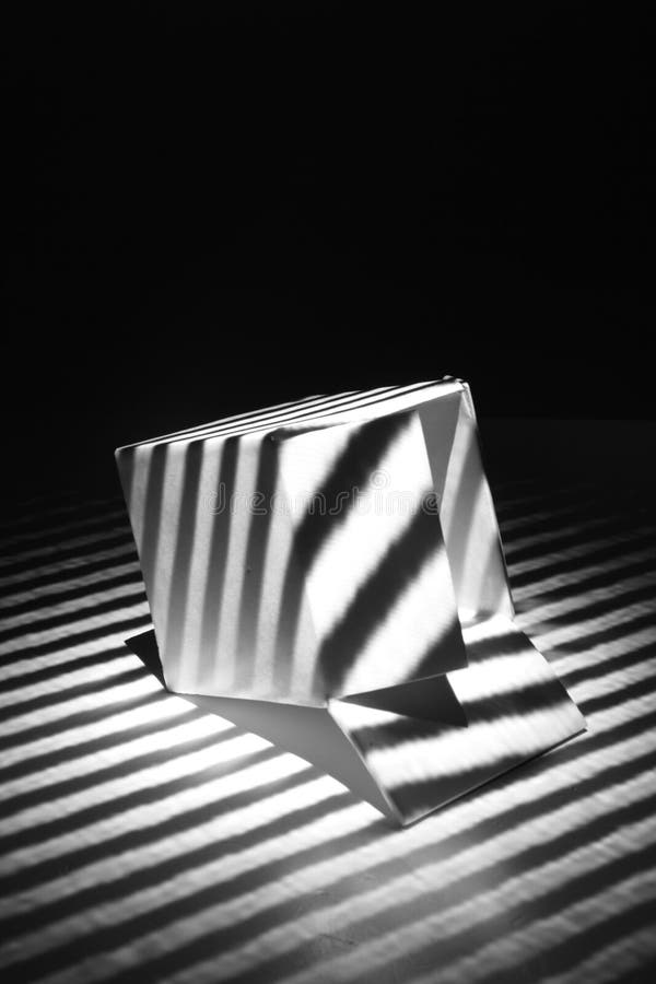 Empty Box in the Dark Night (light Effect) Stock Photo - Image of ...