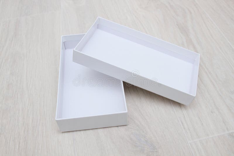 Empty Box on Gray Background Stock Photo - Image of gift, brilliant ...