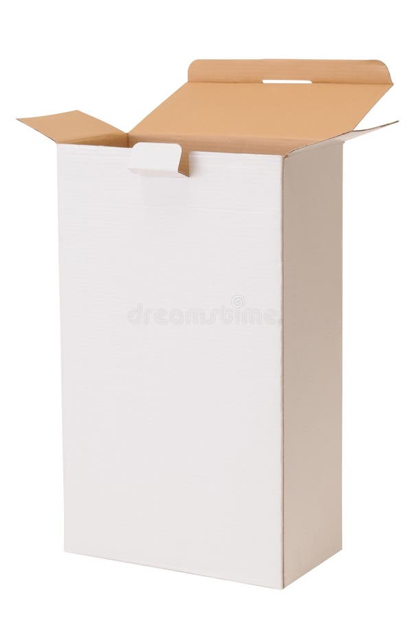Empty box. Isolated stock image. Image of objects, moving - 12284587