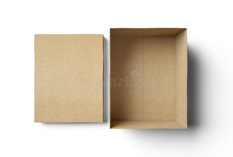 Empty box stock photo. Image of open, product, carton - 45779662
