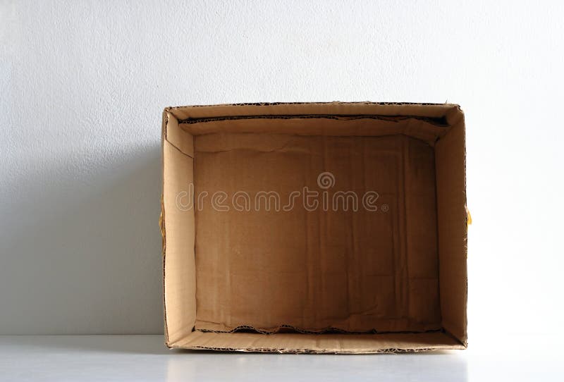 Empty box under sunlight stock image. Image of isolated - 183023681